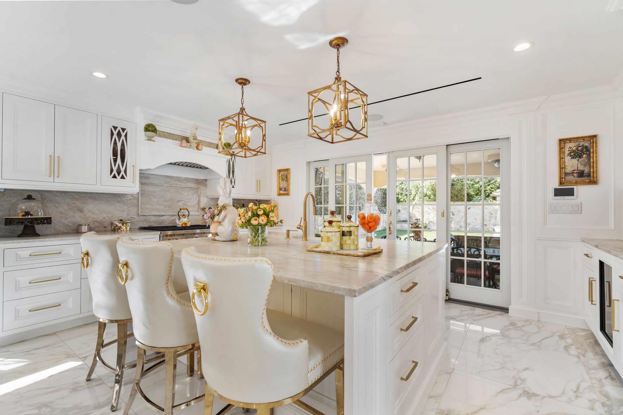 Elegant Home Design in Great Neck: New York Custom Interior Millwork’s ...