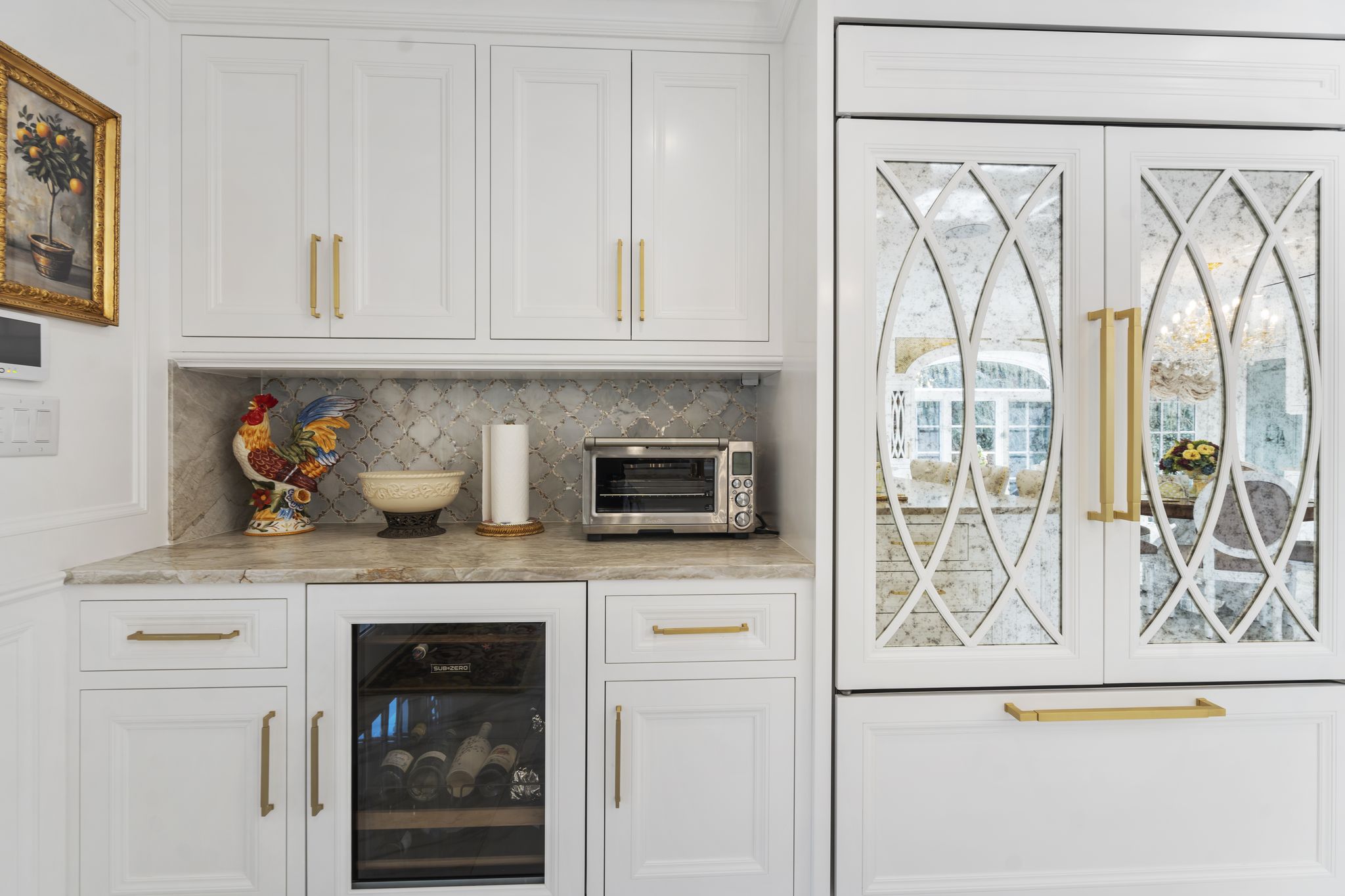 Elegant Home Design in Great Neck: New York Custom Interior Millwork’s ...